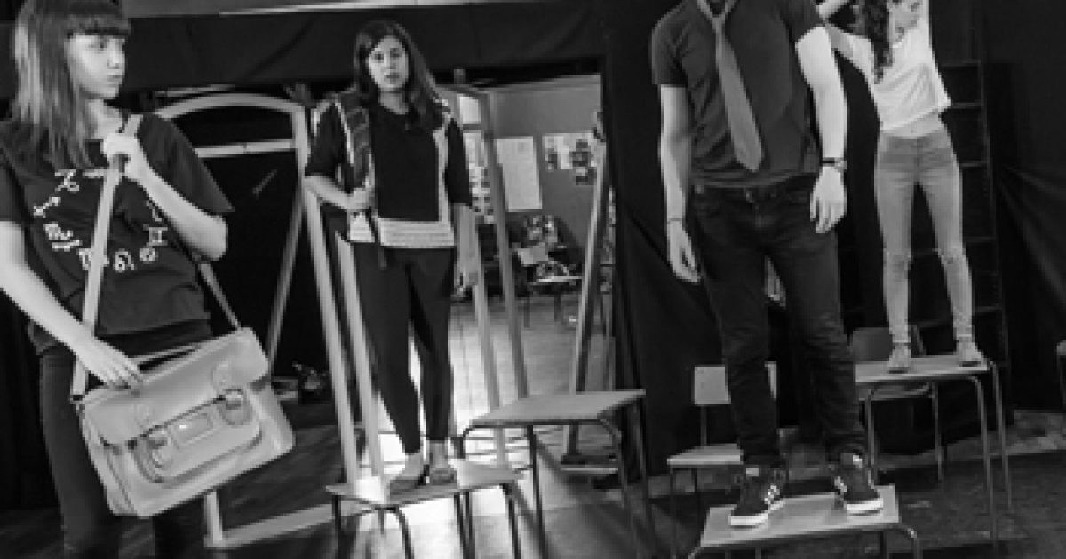 Electrifying start to rehearsals | Punk Rock | Lyric Theatre Belfast